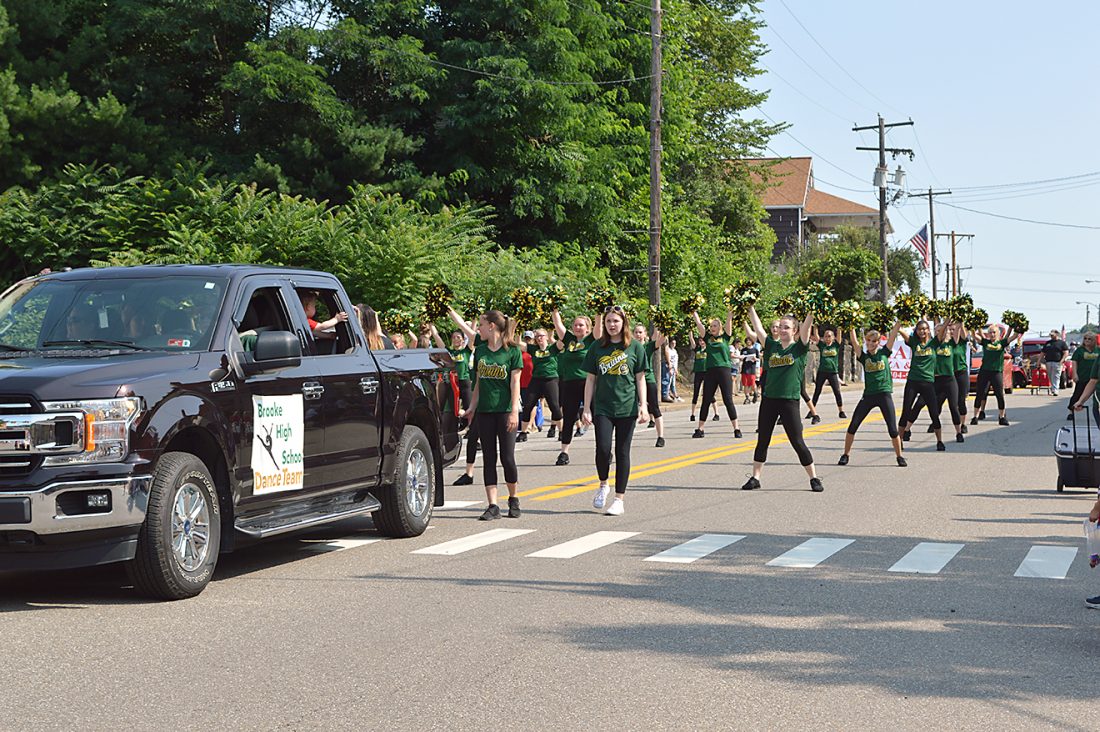 Brooke High School dance team part of parade | News, Sports, Jobs - The ...